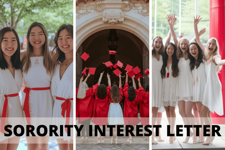 How To Write The Best Sorority Interest Letter (2024) - Daneila Bright