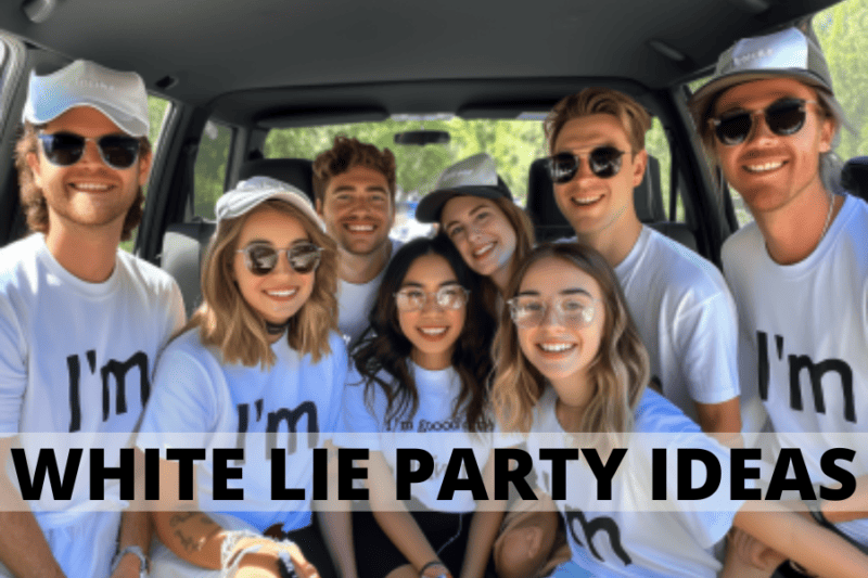 23+ Insanely Funny White Lie Party Ideas Everyone Will Love - Daneila ...