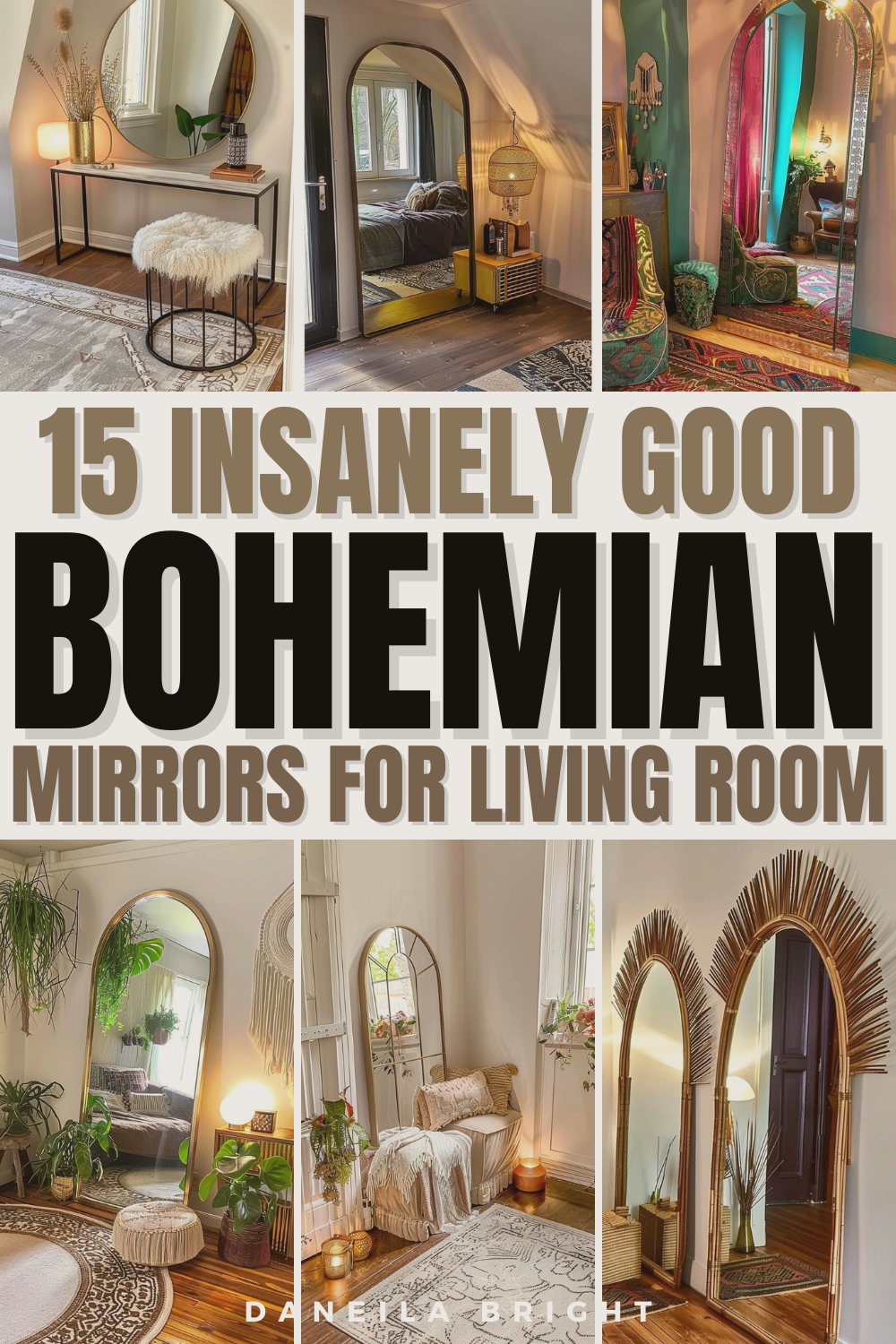 15 Cool Bohemian Mirrors You'll Smile At Every Time You Walk Past ...
