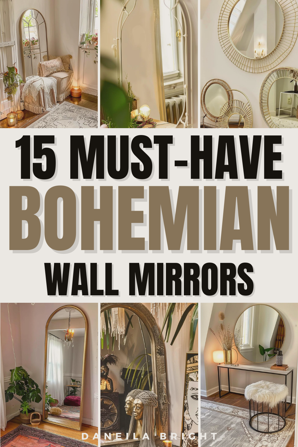 15 Cool Bohemian Mirrors You'll Smile At Every Time You Walk Past ...