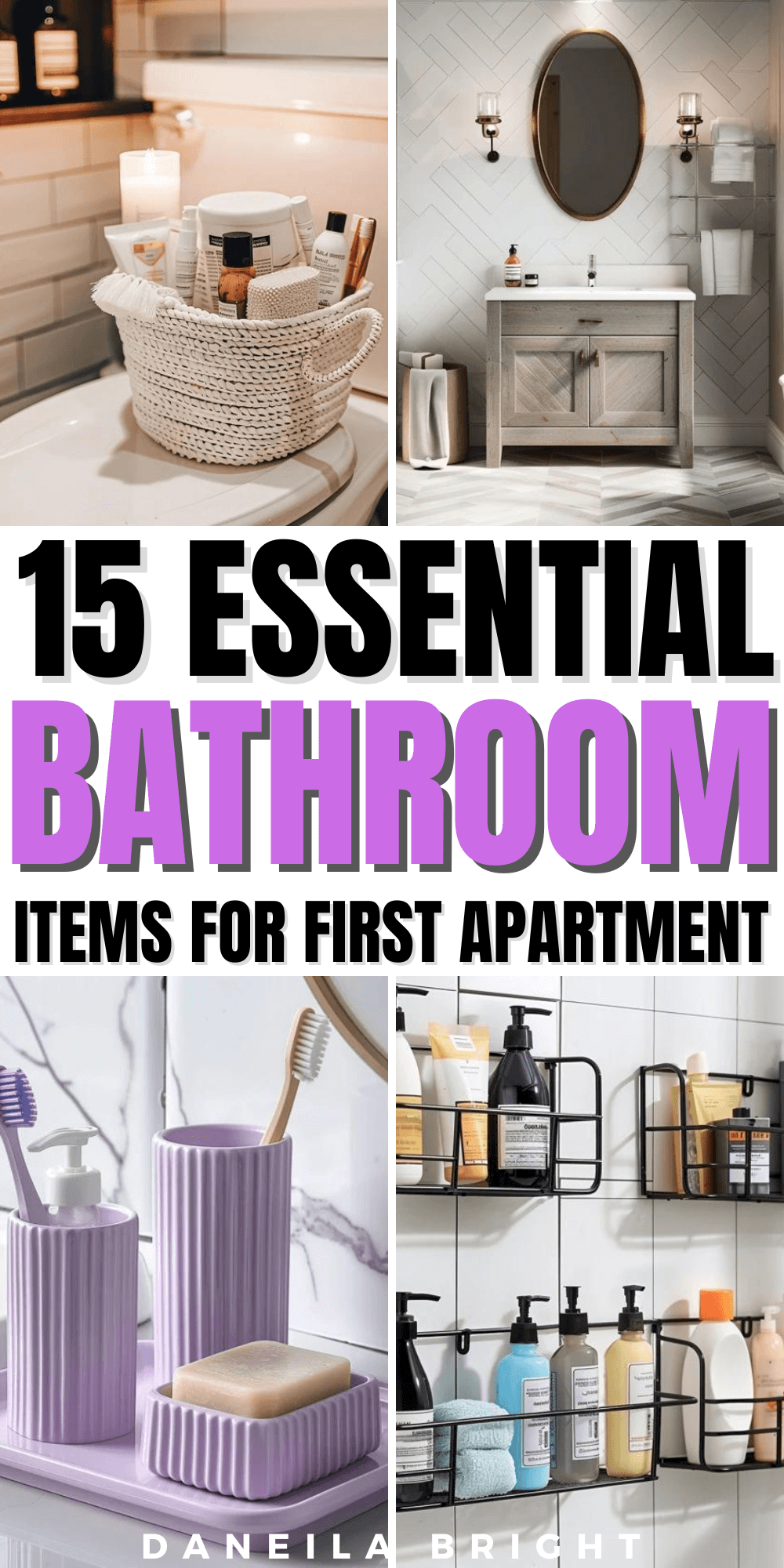 17 Insanely Good Bathroom Essentials For First Apartment You'll Love ...