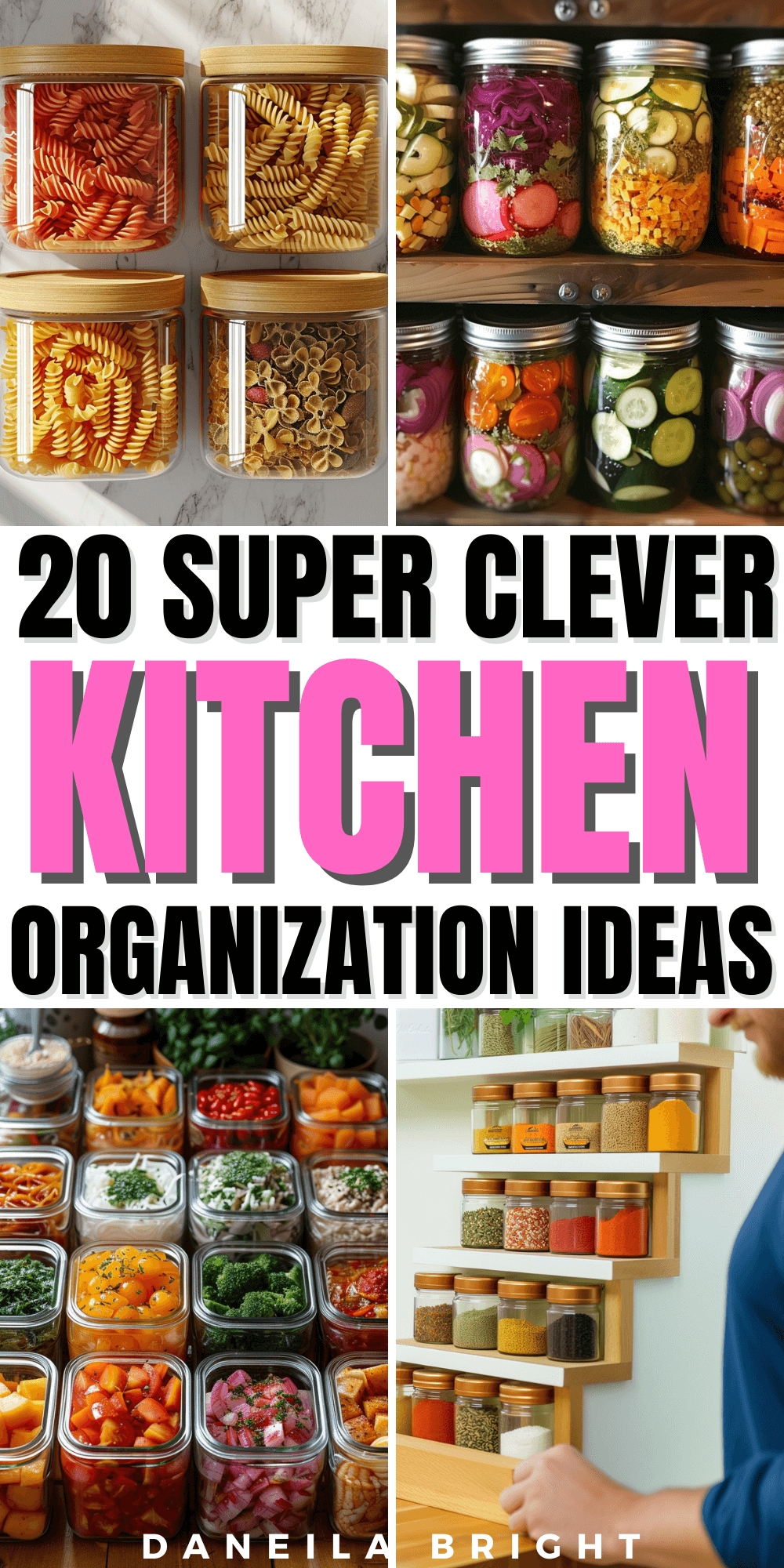 Kitchen Organization Daneila Bright